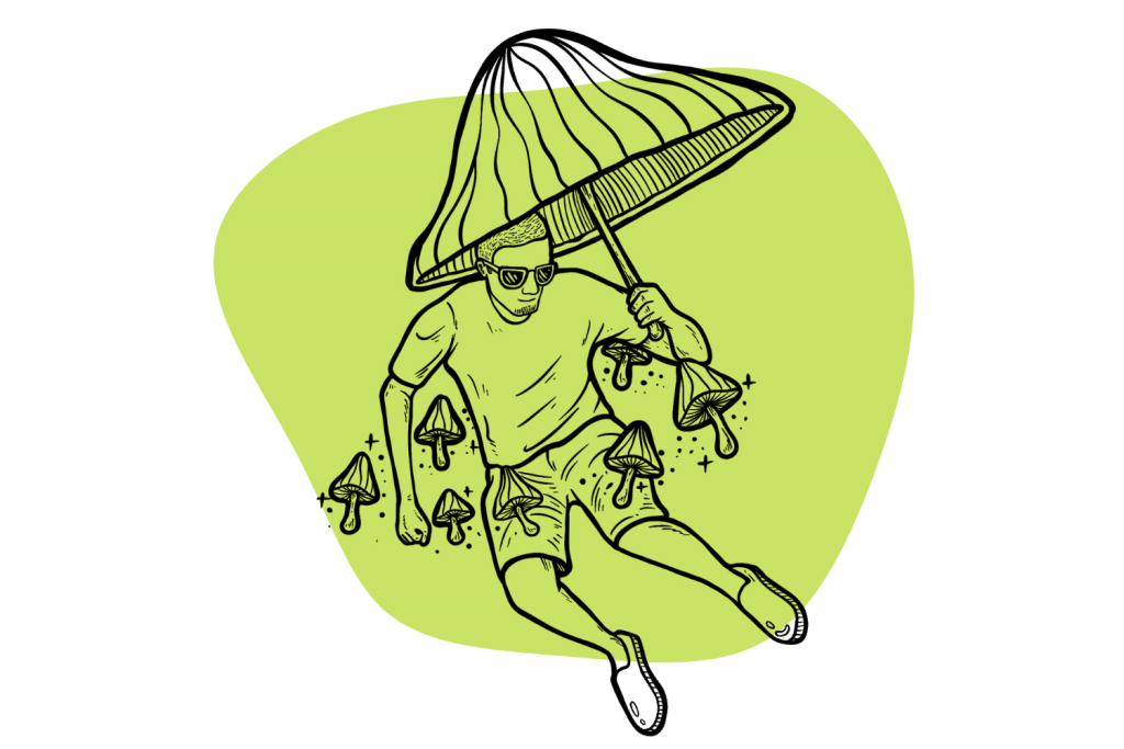 The B+ Strain (Magic Mushrooms) - Tripsitter