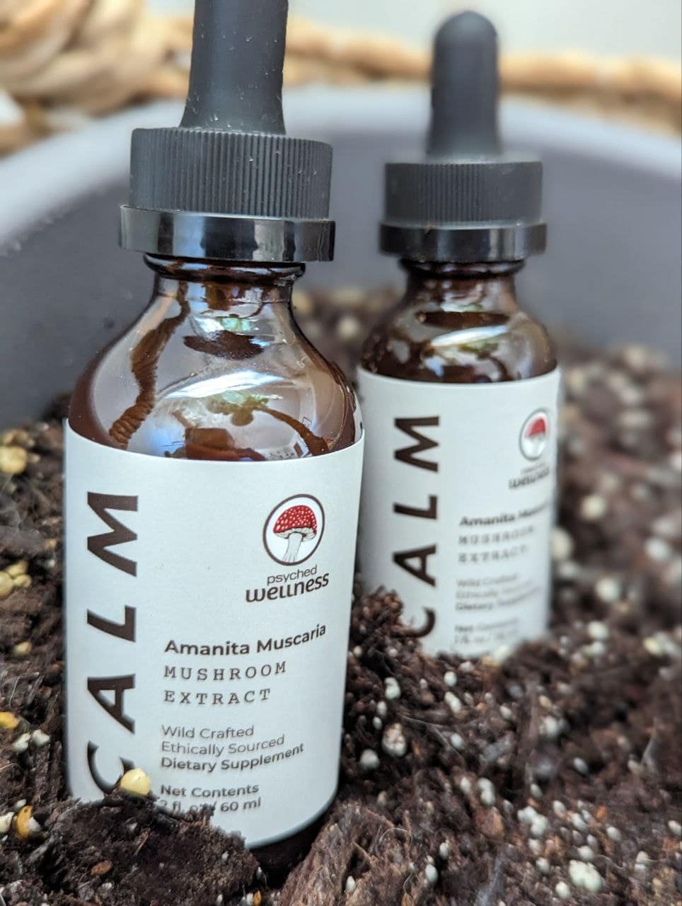 Psyched Wellness CALM Tincture Review 🍄 - Tripsitter